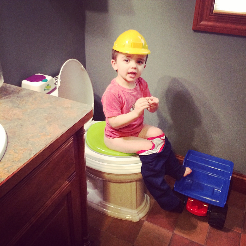 Julie's potty - Mothering in the Middle